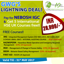 263-chennai - GREEN WORLD GROUP INDIA | Nebosh Course | Safety Training | IOSH