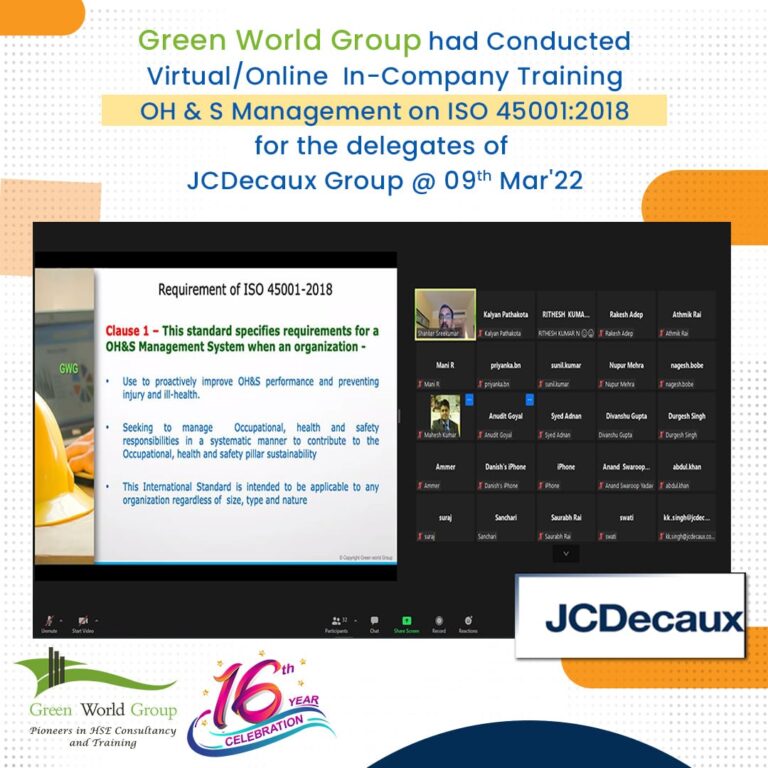 Green World Group Best Health and Safety Training Institue
