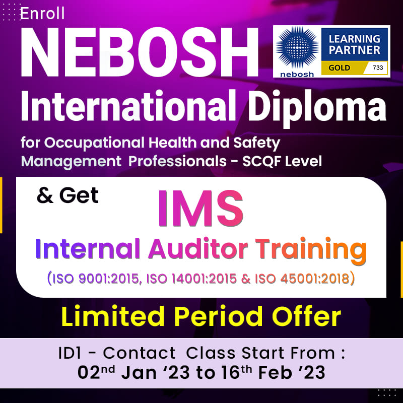 IOSH Course | IOSH Certificate, IOSH Training Fees, Details