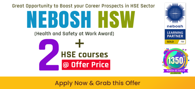 NEBOSH HSW Course | NEBOSH HSW Certificate | NEBOSH HSW Syllabus