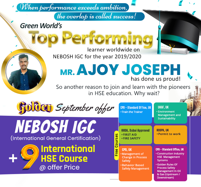 700_651 - GREEN WORLD GROUP INDIA | Nebosh Course | Safety Training | IOSH