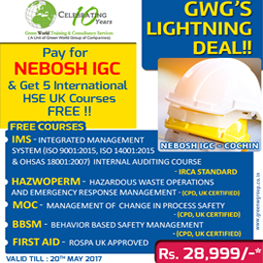 NEBOSH-IGC-COCHIN-263 - GREEN WORLD GROUP INDIA | Nebosh Course | Safety Training | IOSH