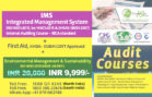 Integrated Management System (IMS) Lead Auditor Training in India ...