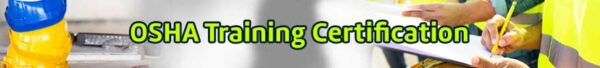OHSA 30 hour certification safety course in India | Green World Group