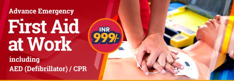 Advance Emergency First Aid at Work including AED (defibrillator) / CPR ...