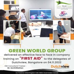First Aid In-Company Training - GREEN WORLD GROUP INDIA | Nebosh Course ...
