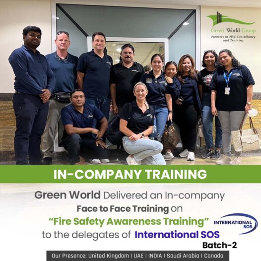 Fire Safety Awareness Training - GREEN WORLD GROUP INDIA | Nebosh ...