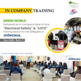 Electrical Safety and LOTO Training - GREEN WORLD GROUP INDIA | Nebosh ...