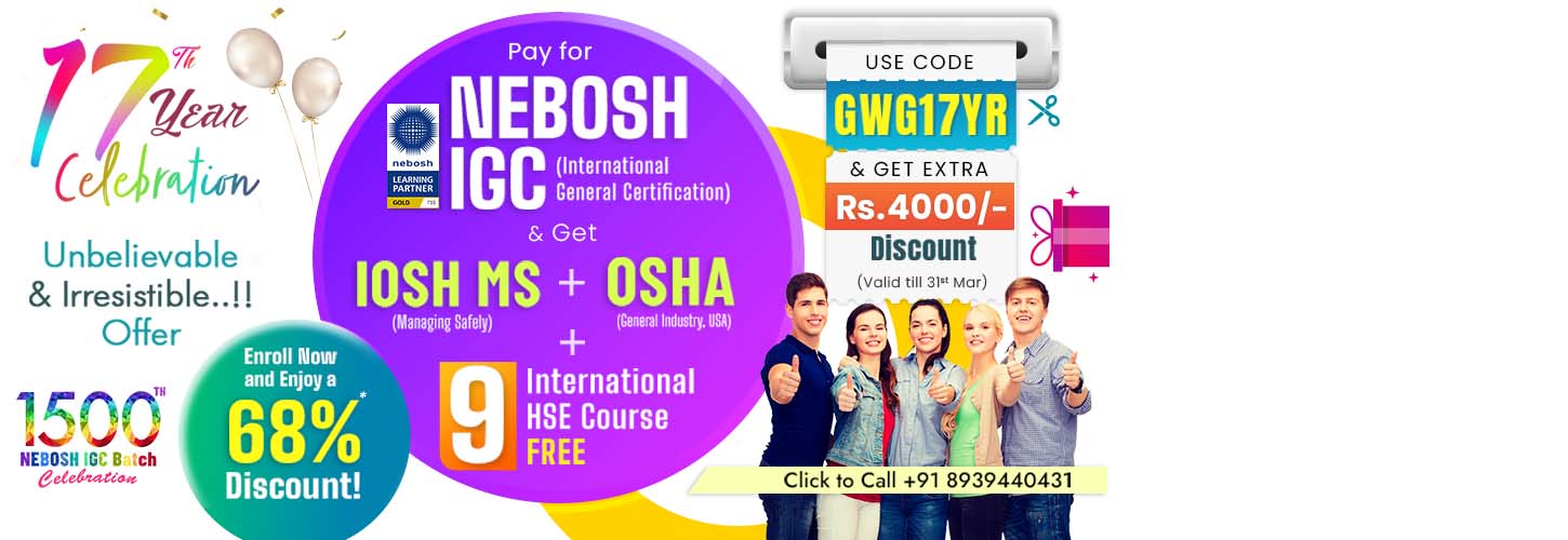 Rimna - GREEN WORLD GROUP INDIA | Nebosh Course | Safety Training | IOSH