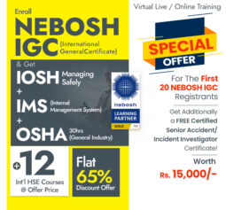 Online NEBOSH Course Training in Chennai | NEBOSH IGC