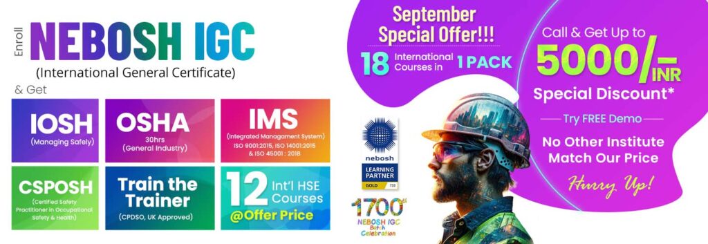 NEBOSH Course Training in Hyderabad, Telangana - Green World Group