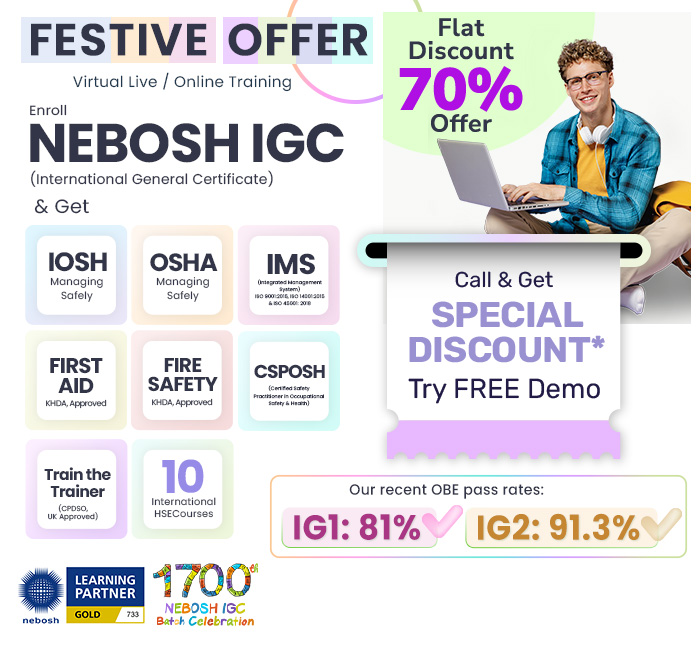 NEBOSH IGC Online Training Course in India | Gold Learning Partner