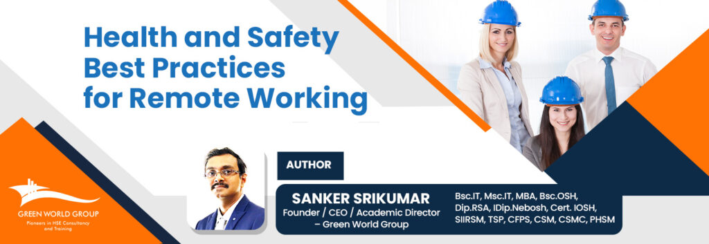 Health and Safety Best Practices for Remote Working – How to protect your well-being from home