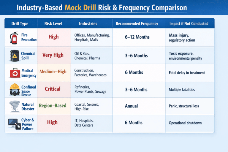 Types of Mock Drills in the Workplace (With Real Examples & Industry ...
